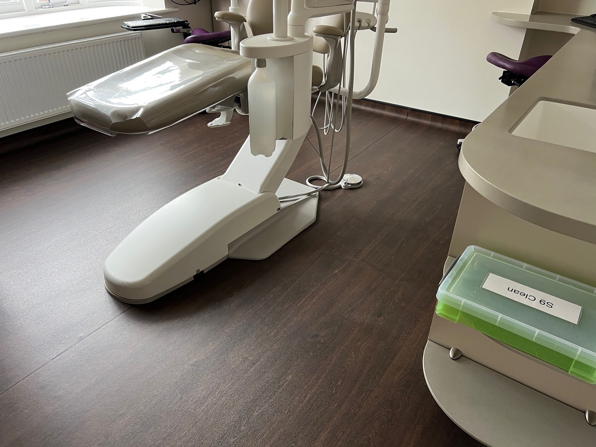 Polyflor flooring at Hall cross dentist surgery - DCS Flooring Ltd
